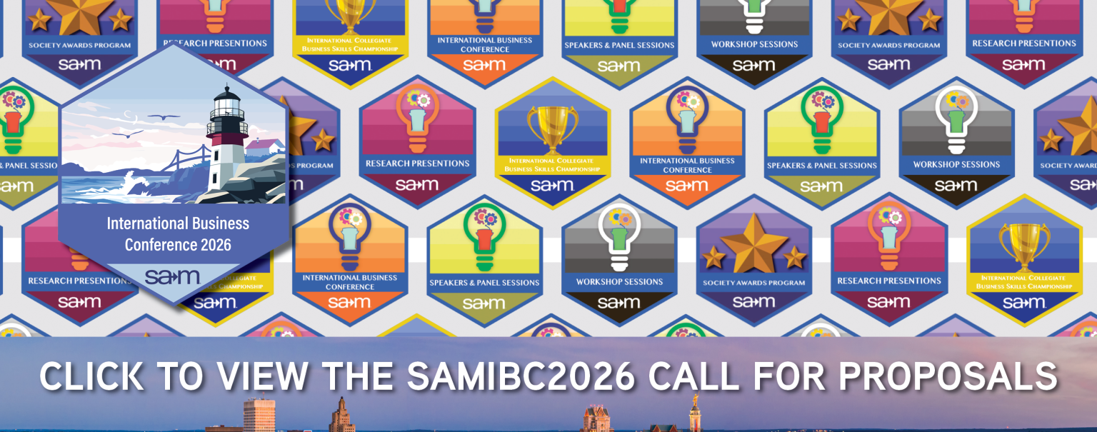 2026 SAM International Business Conference - Society for Advancement of ...